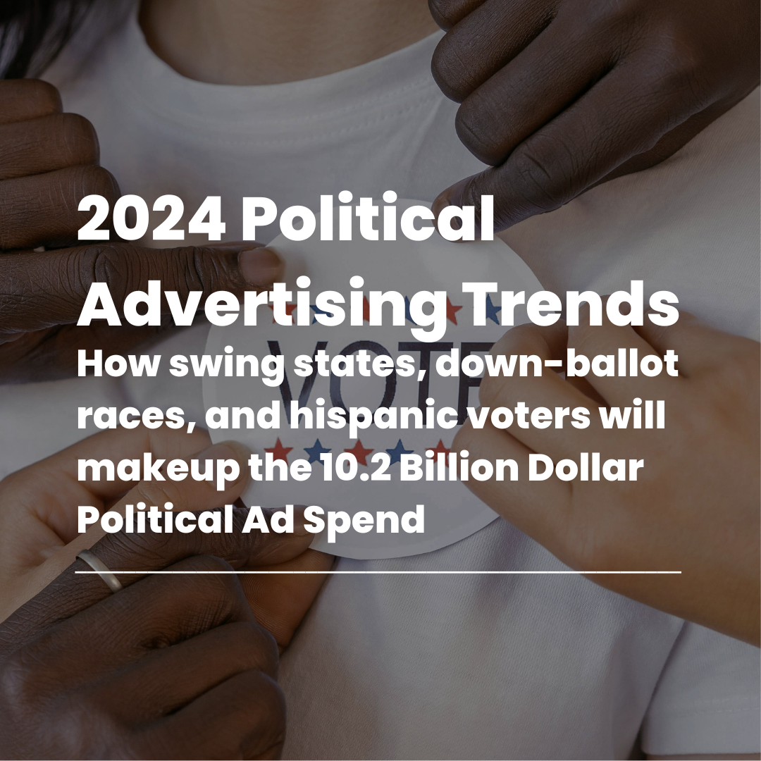 2024 Political Advertising Trends- How swing states, down-ballot races ...
